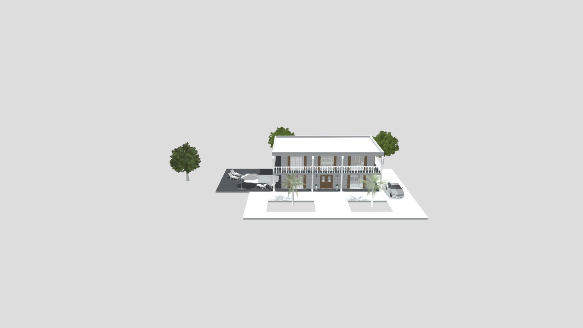 Luxury Mansion - Download Free 3D model by Home Design 3D ...