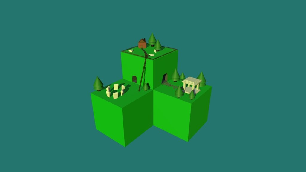 Isometric - 3D model by JustinLaughlin [8a3dda7] - Sketchfab