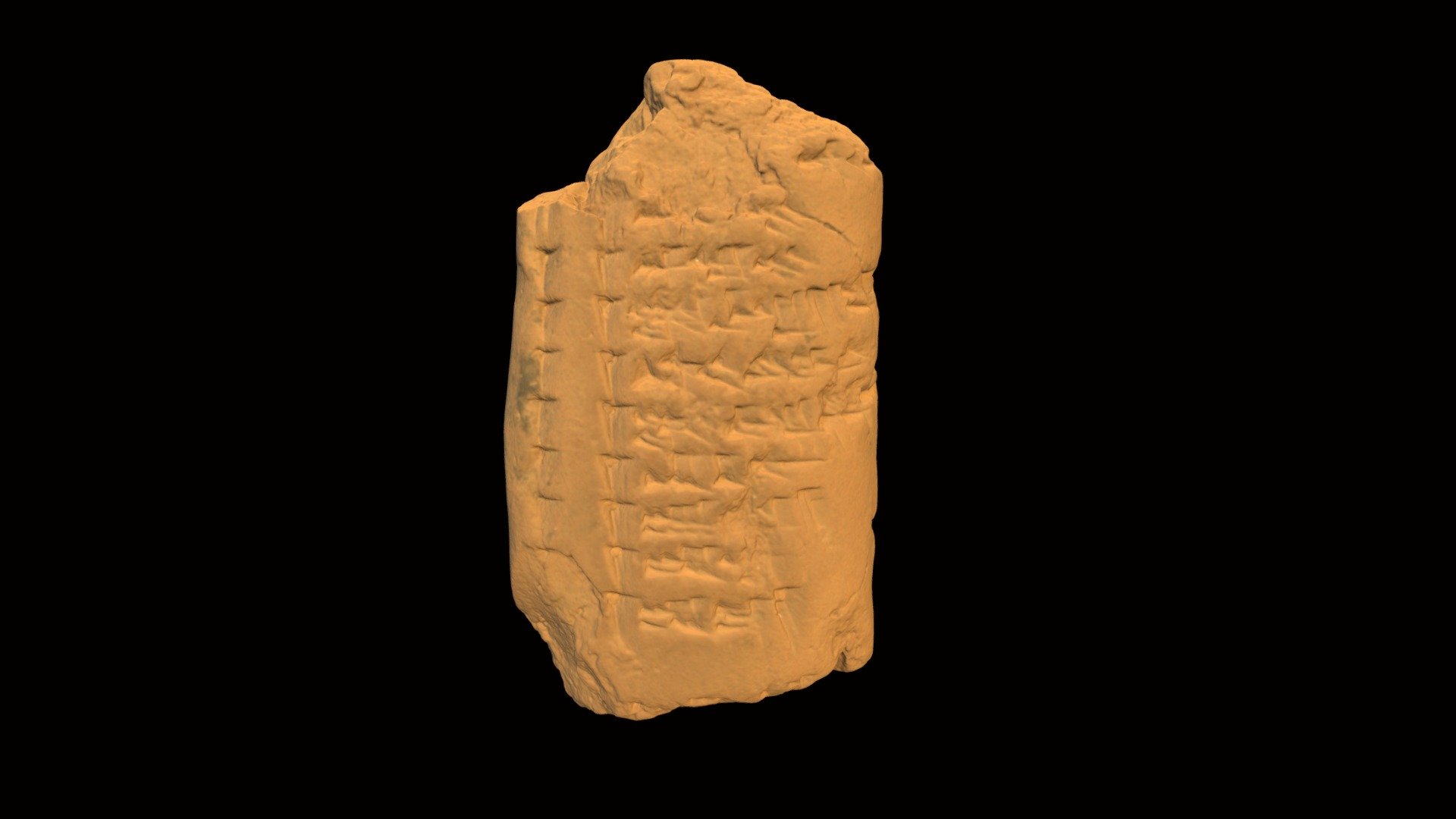 Cuneiform Tablet HMANE1891.11.77 - 3D model by Harvard Museum of the ...