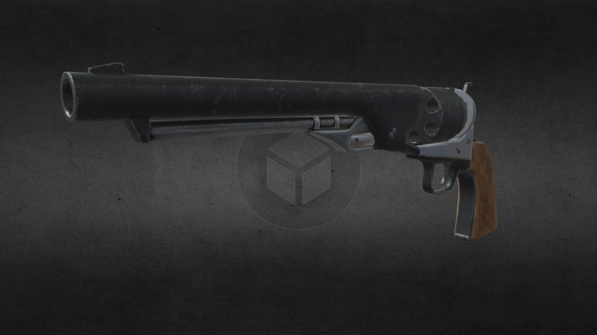 Cowboy Gun - Buy Royalty Free 3D model by Dimension Dazzle (@Dimension ...