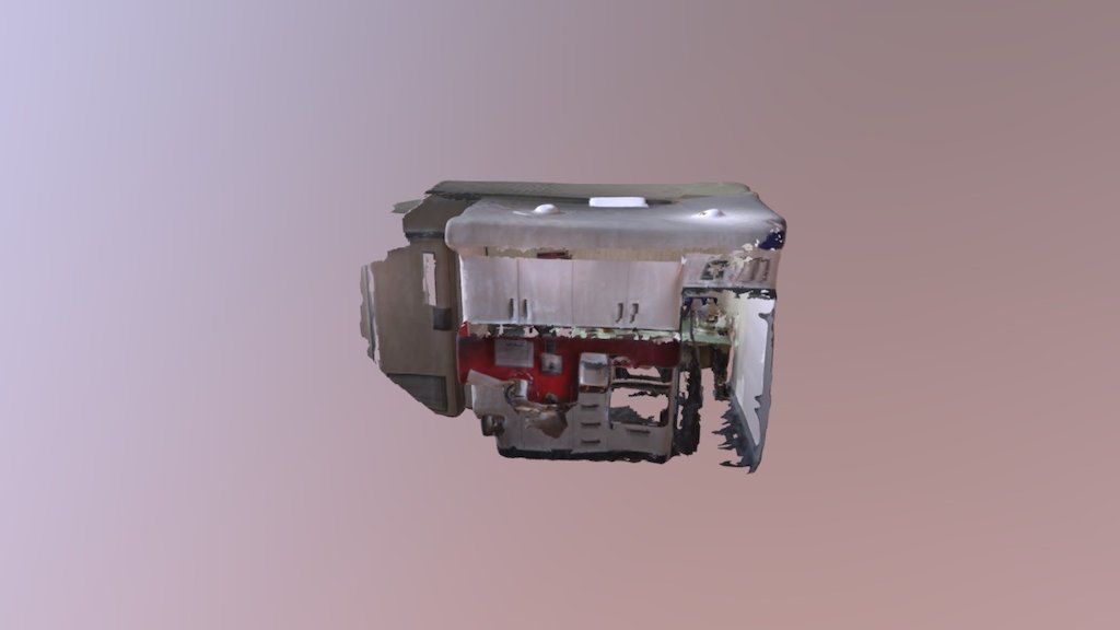 Kitchen Scan Test - 3D model by eug [8a3fbe1] - Sketchfab