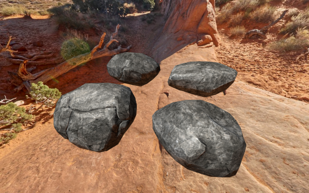 Low Poly Rocks - 3D model by mAlkAvIAn [8a3fcb2] - Sketchfab