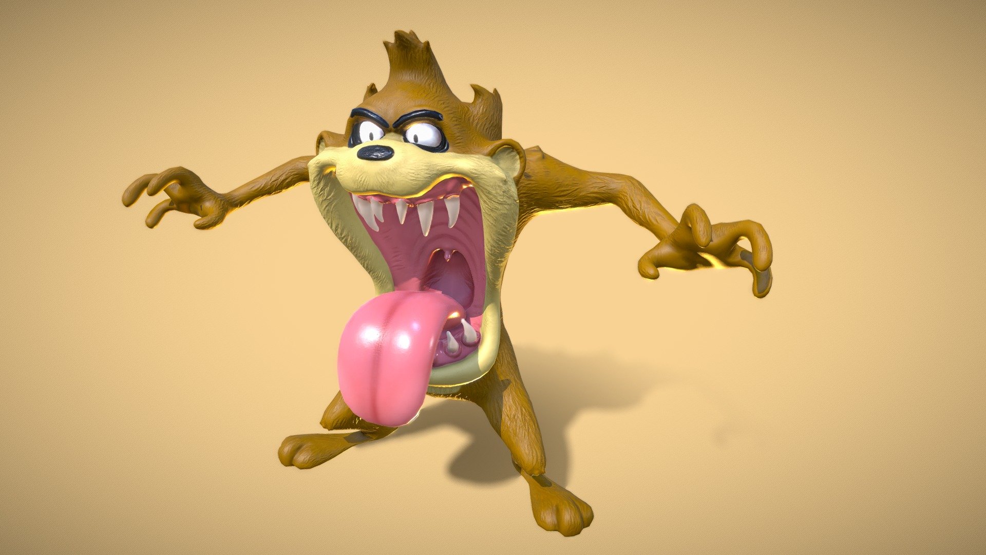 Taz - 3D model by ernestayco [8a404cd] - Sketchfab