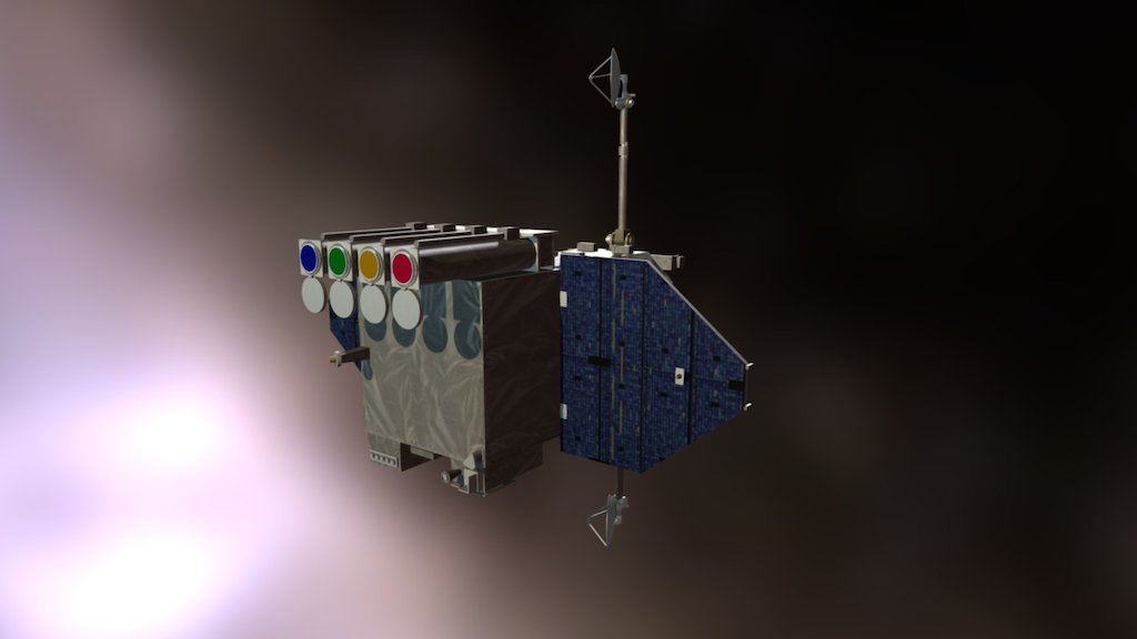 Solar Dynamics Observatory - Download Free 3D model by uperesito ...