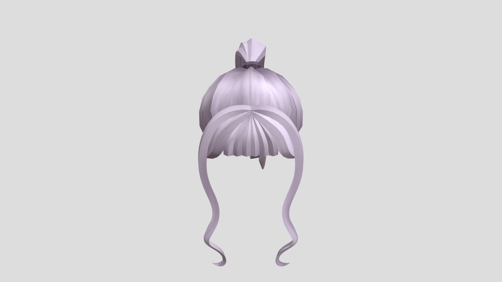 Ponytail hair for Roblox - 3D model by Siegsnow [8a41193] - Sketchfab