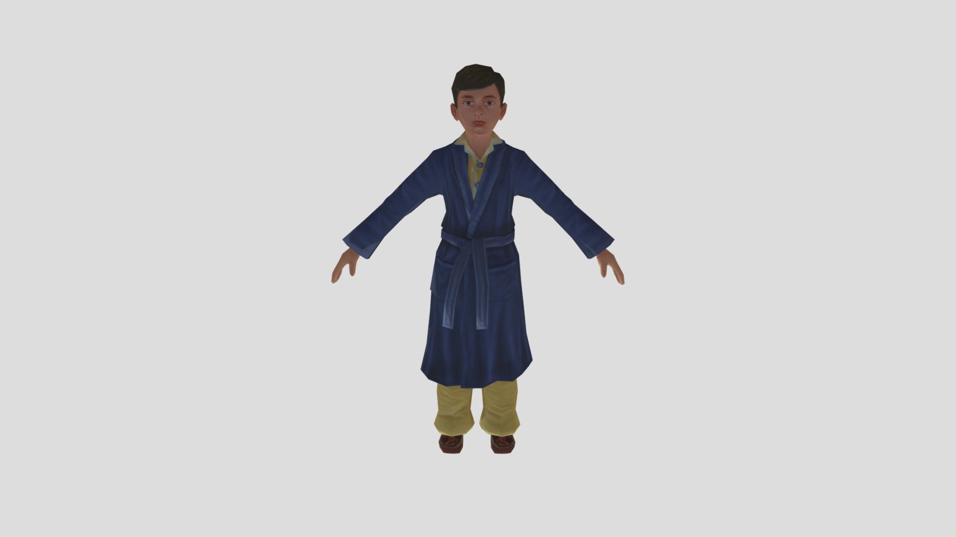 hero boy - Download Free 3D model by kyle.river.withem [8a41de8] - Sketchfab