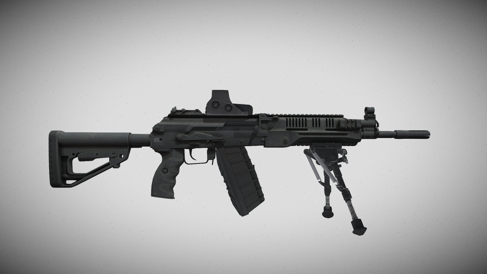 RPK16 - Download Free 3D model by STALKER (@STALKER72) [8a41e38] - Sketchfab