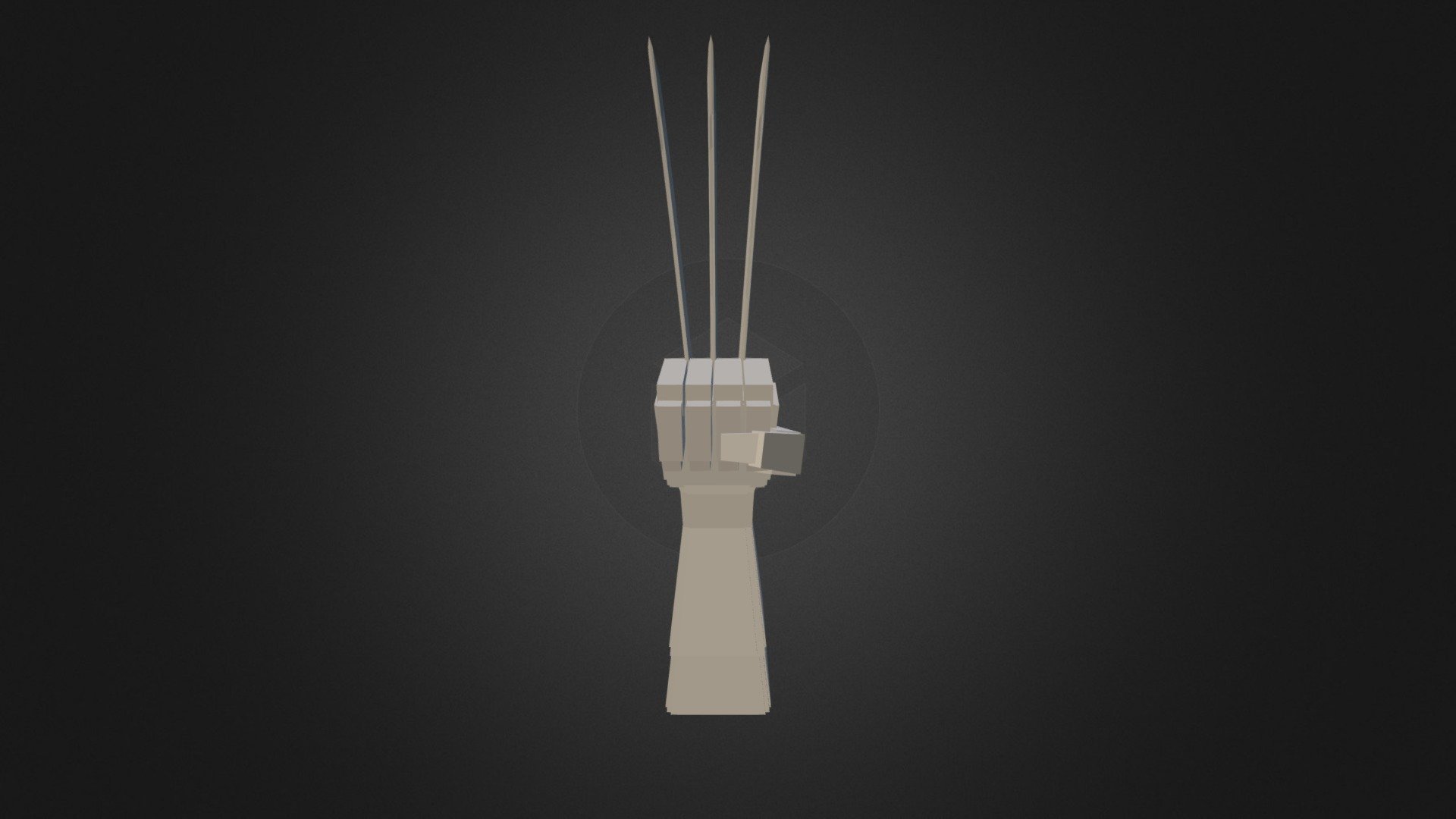 Wolverine Hand - 3D model by dylanfoks [8a427fa] - Sketchfab