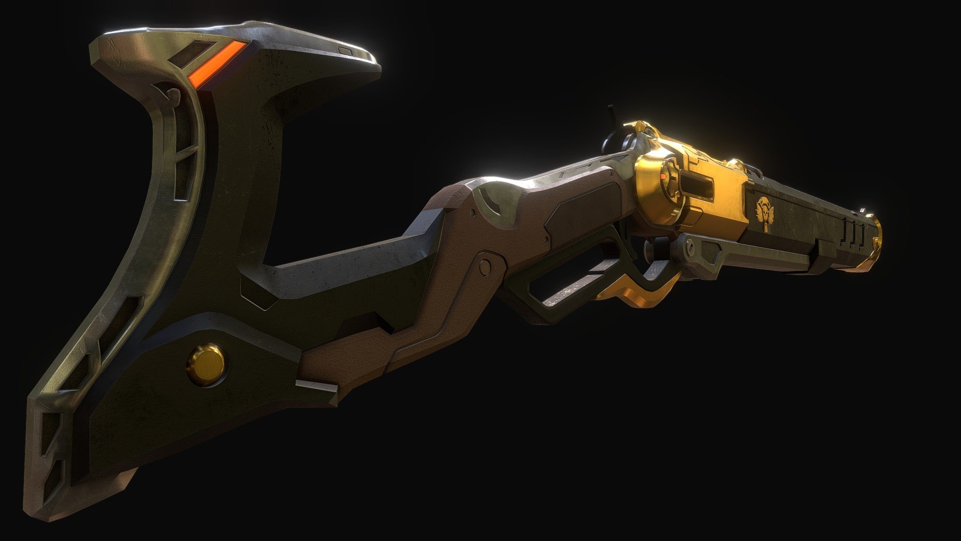 Overwatch Ashe's The Viper - Buy Royalty Free 3D model by Ryley Dodd ...