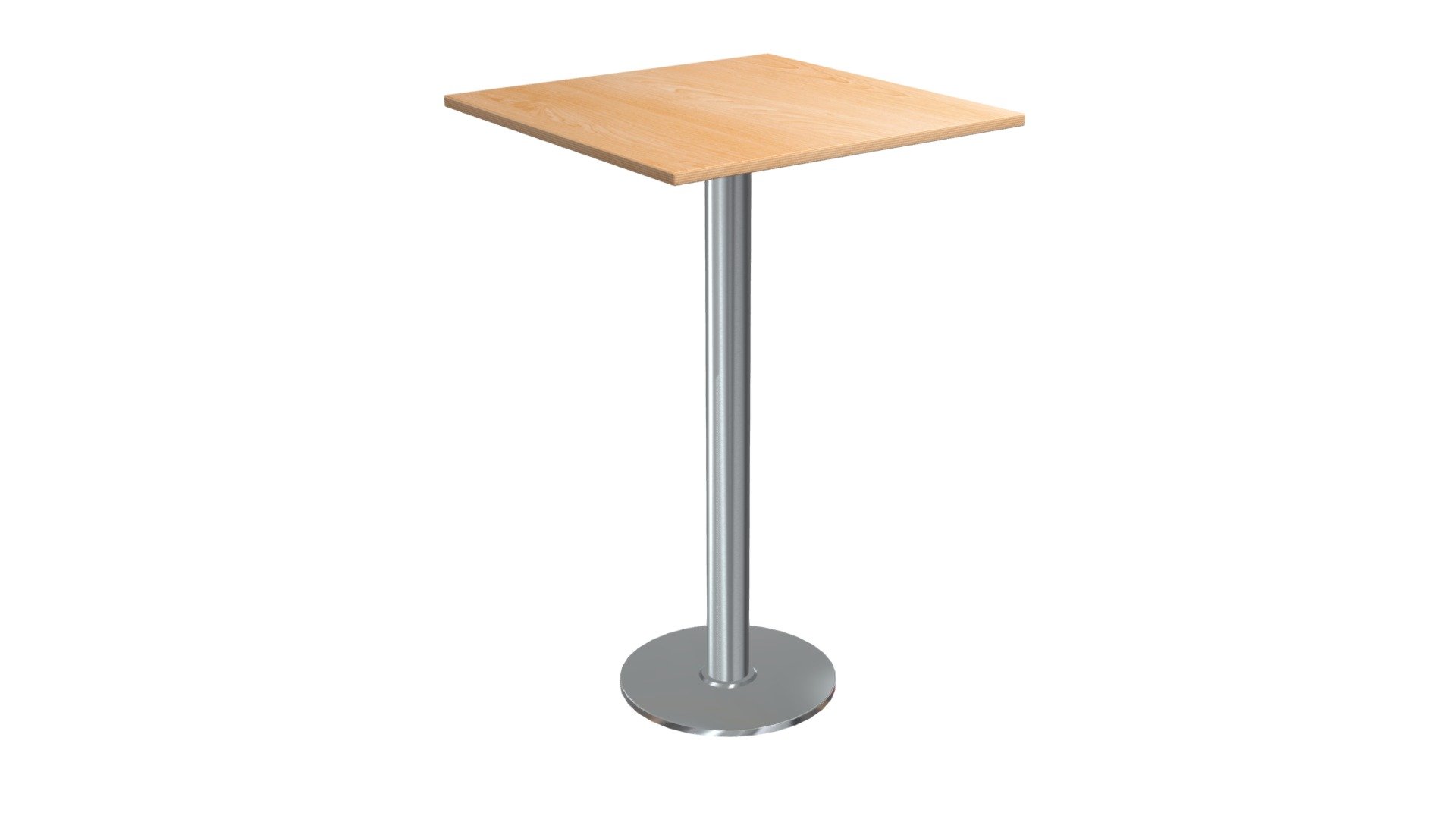 High Table Chromo, beech, square - 3D model by dlse-mietmoebel [8a44318 ...