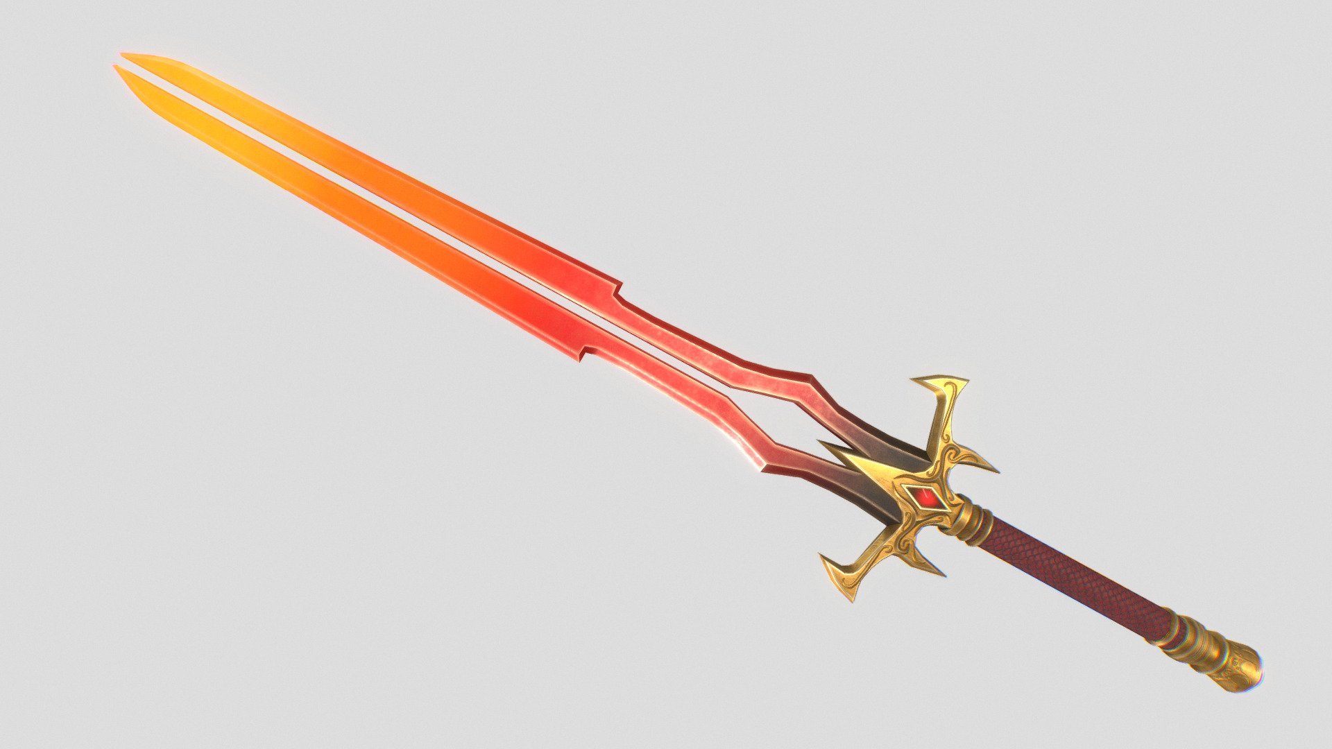 Fire blade - Buy Royalty Free 3D model by Anima Z (@Anima-Z) [8a45752 ...