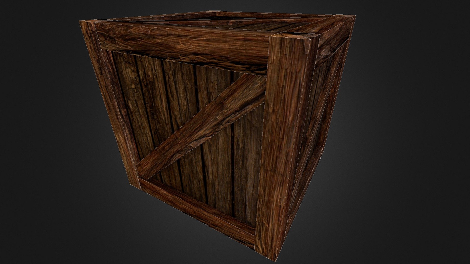 Crate Box - 3D model by Anthony V. (@pantherone) [8a46b7e] - Sketchfab