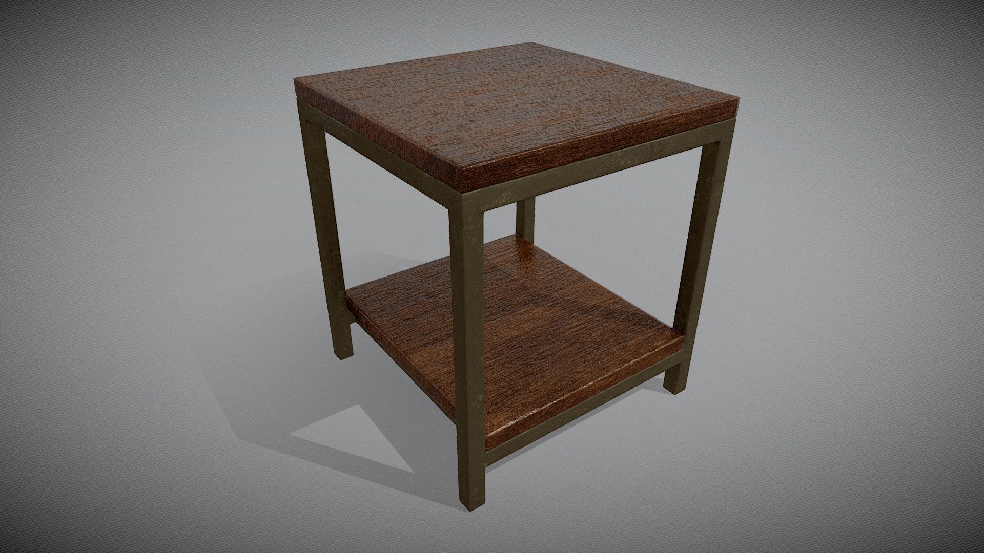 THE WAREHOUSE SIDE TABLE - 3D model by aerobird98 [8a46ef1] - Sketchfab