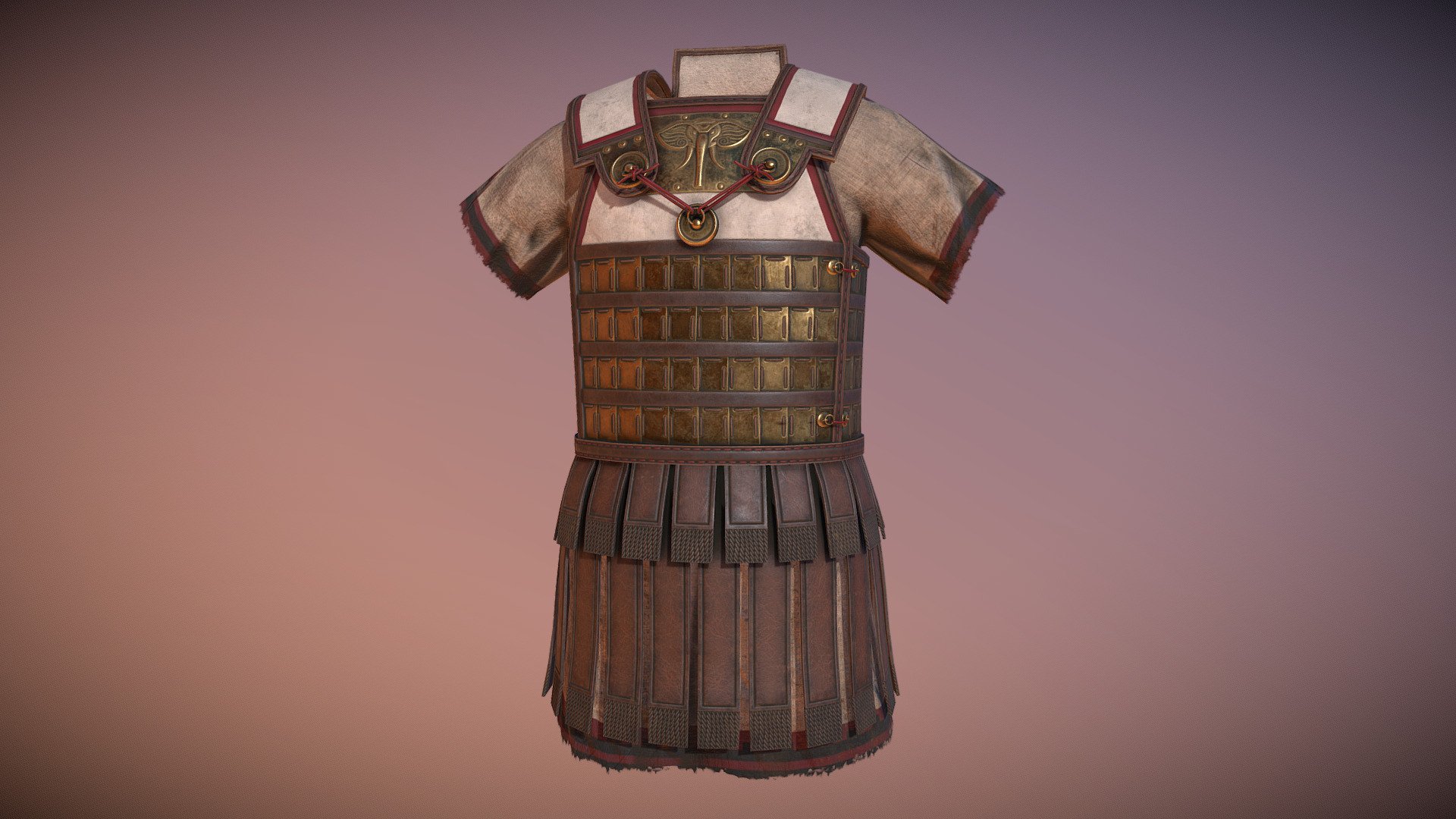 Carthaginian Linothorax with Lamellar - 3D model by Garrettich [8a49015 ...