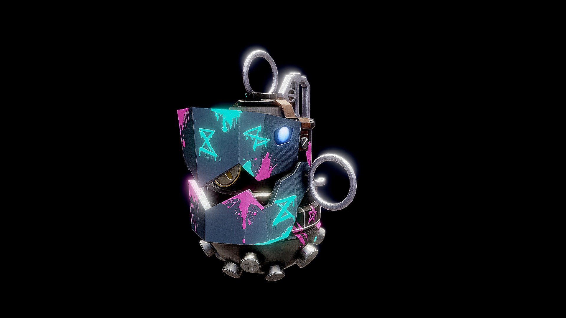 Arcane Jinx Grenade - 3D model by Furretxx [8a49519] - Sketchfab