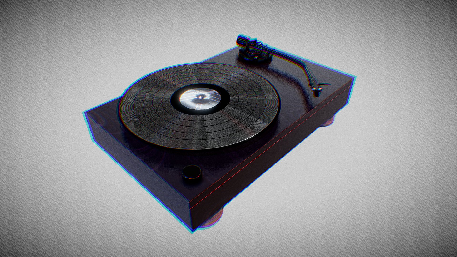 Record player - Download Free 3D model by K- [8a4b9e5] - Sketchfab