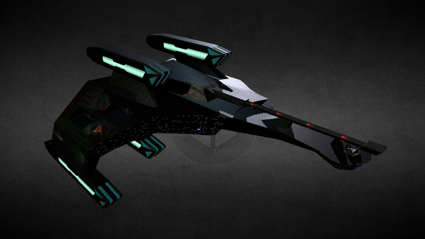 B11 qeyLIS bet'Leth Class Battleship - 3D model by SquireJames [8a4cc95 ...