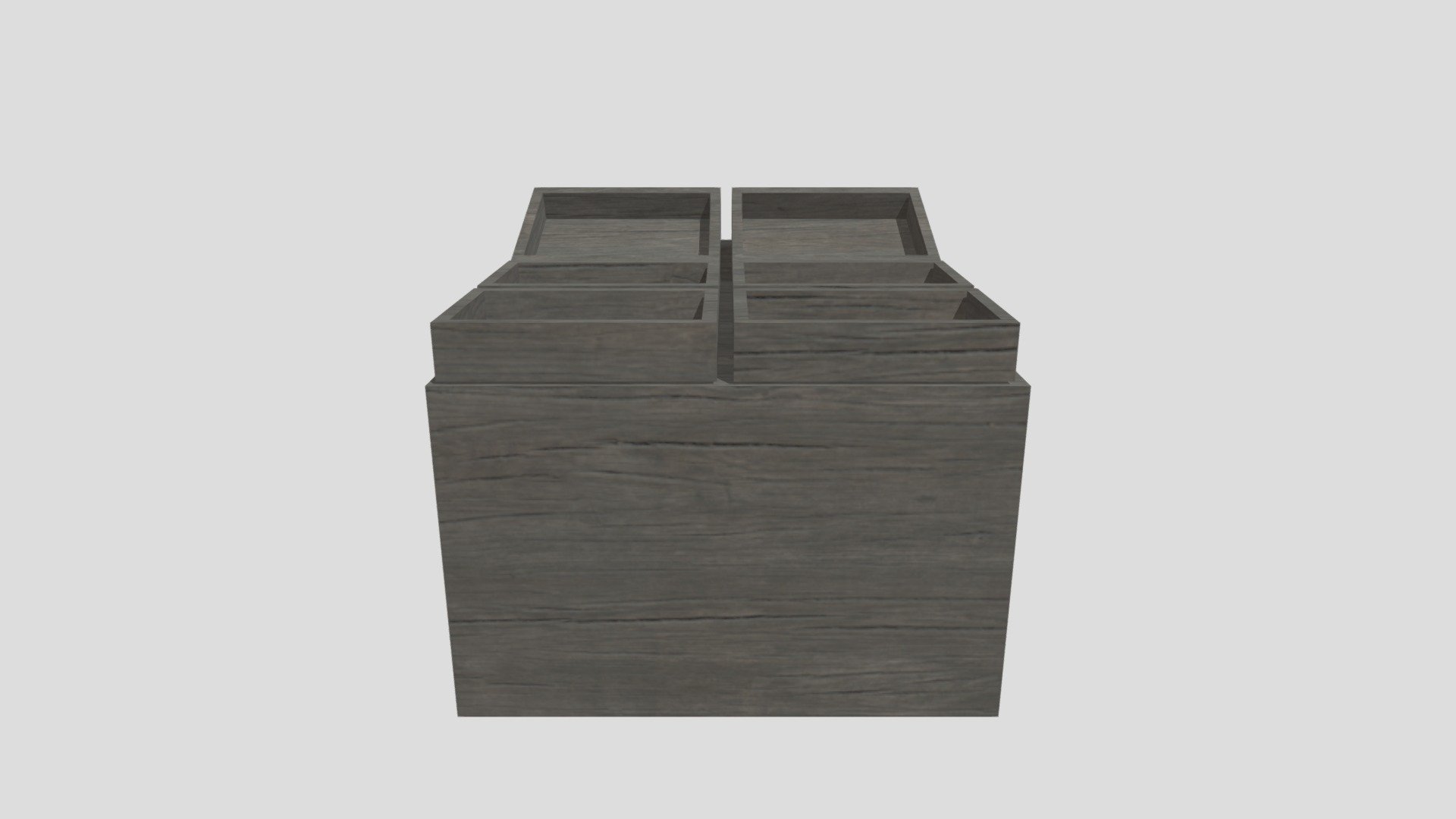 Wood Display Box - Download Free 3D model by DiOMeta [8a4d07b] - Sketchfab