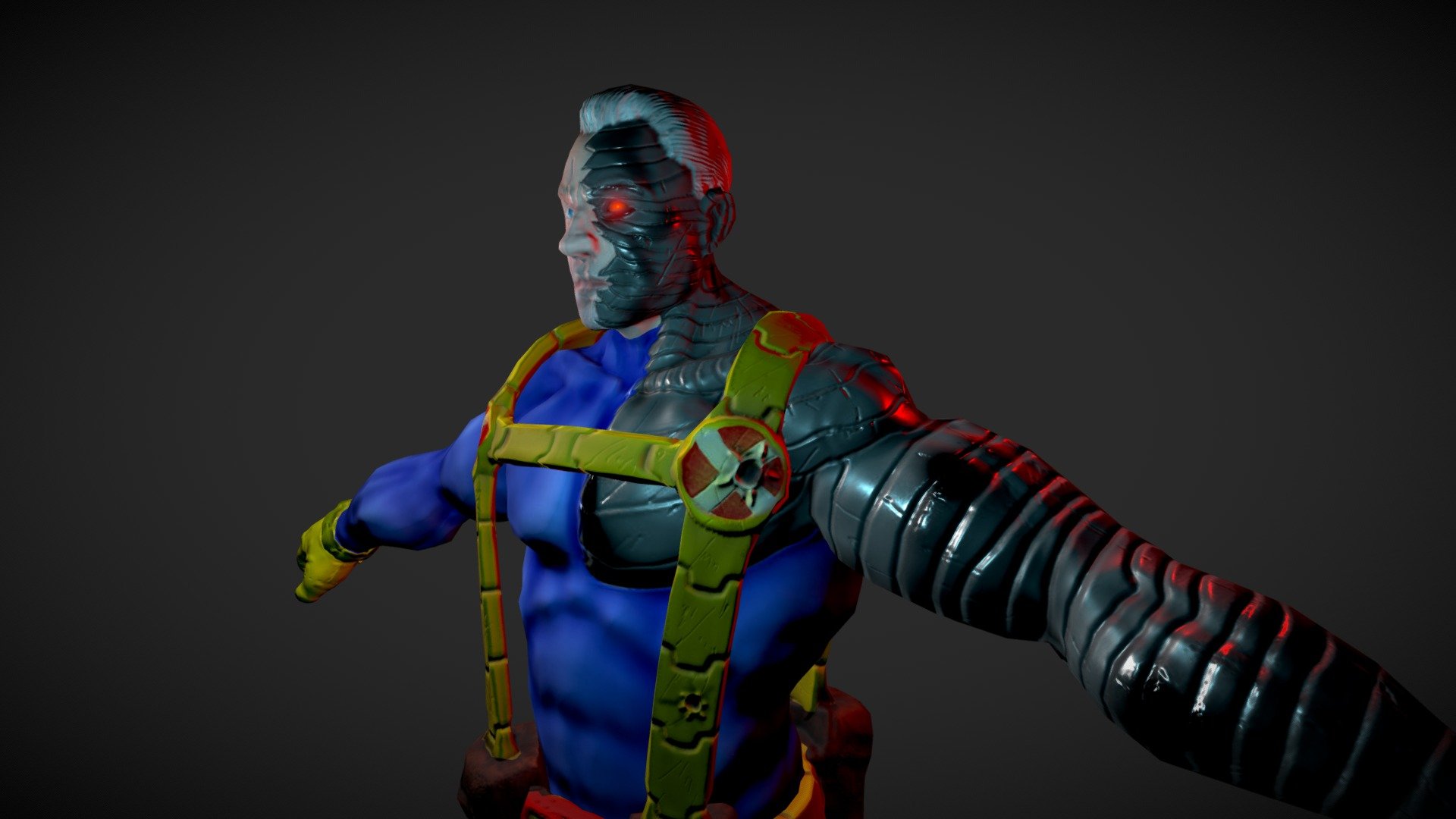 Cable - 3D model by Skeletal_raven_arts [8a4d815] - Sketchfab