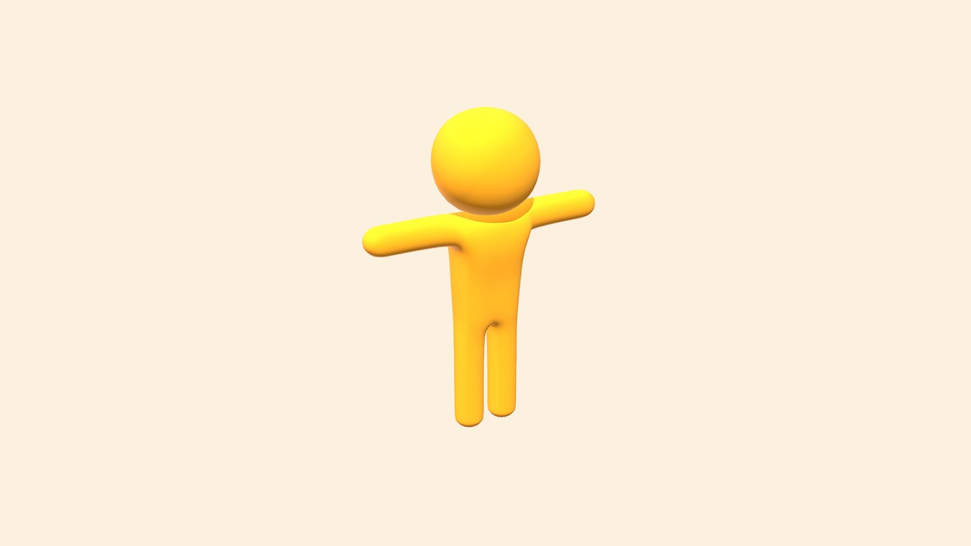 Hyper Casual Player Character #1 - 3D model by SavannaDevelopments ...