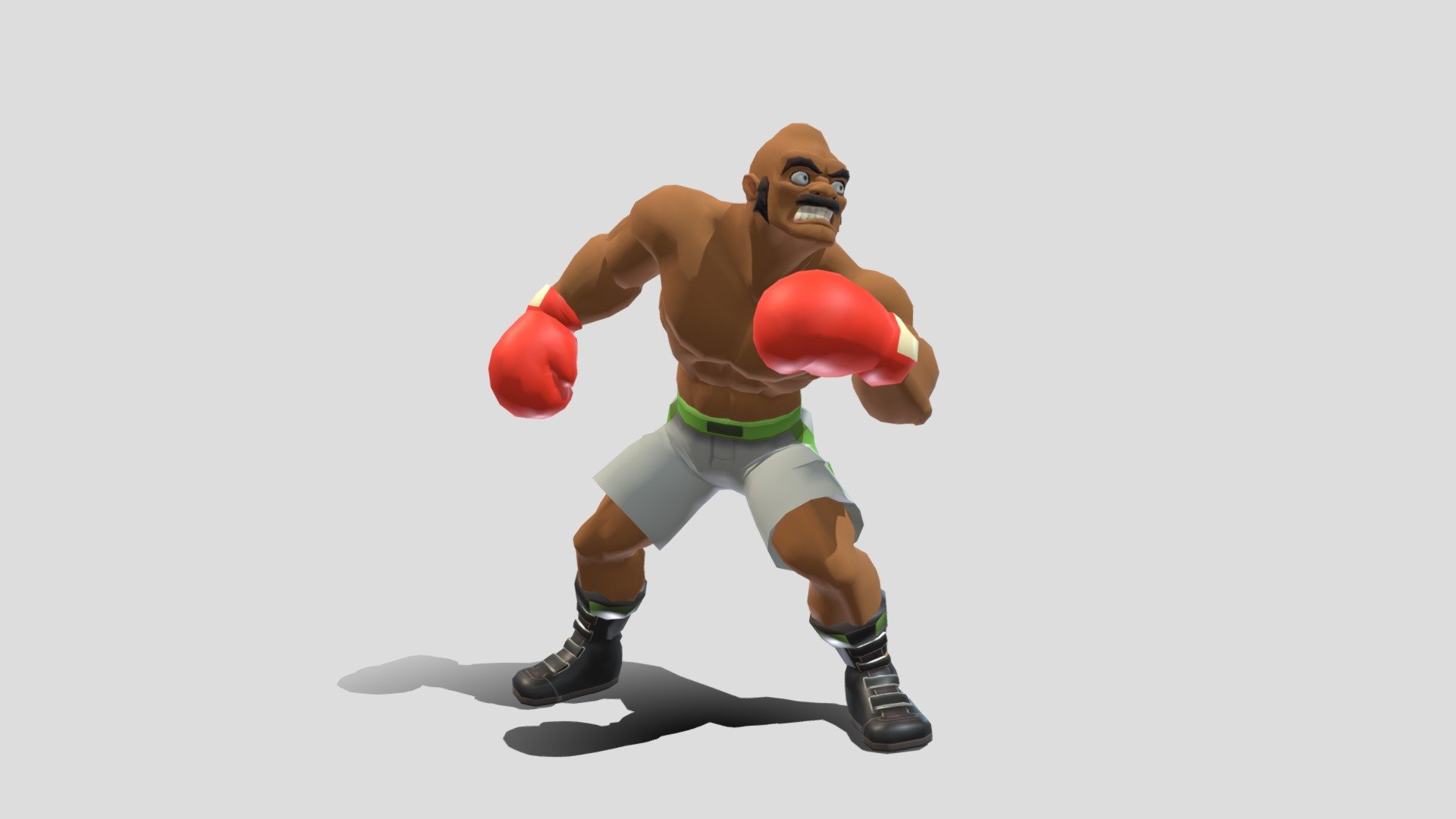 Bald Bull Trophy (Smash 4) - 3D model by garfeld2 [8a4ee0b] - Sketchfab