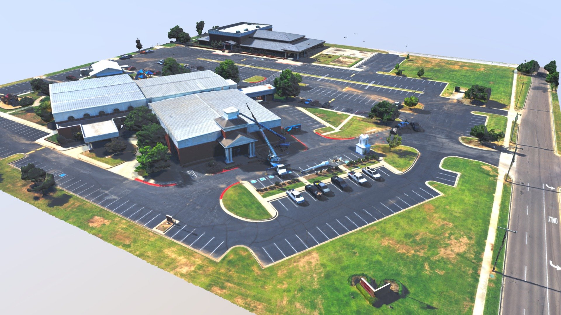 Crosspointe Church Steeple Replacement - 3D model by John Carpenter ...