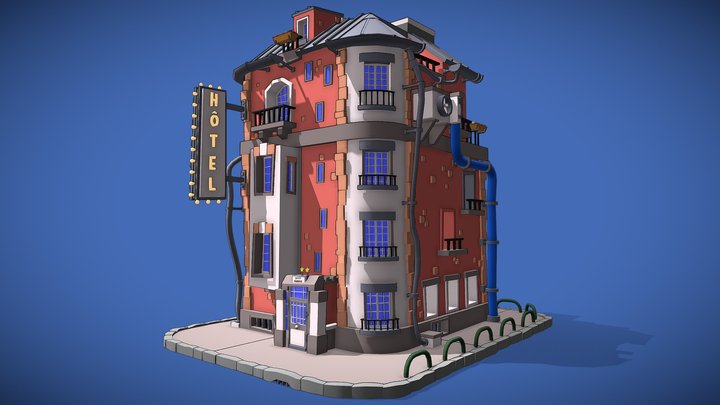 Cell-shading 3D models - Sketchfab