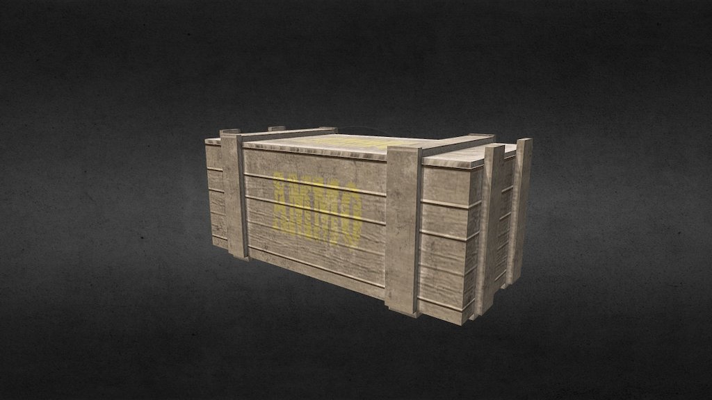 Ammo Box - Download Free 3D model by Escoly [8a519b2] - Sketchfab