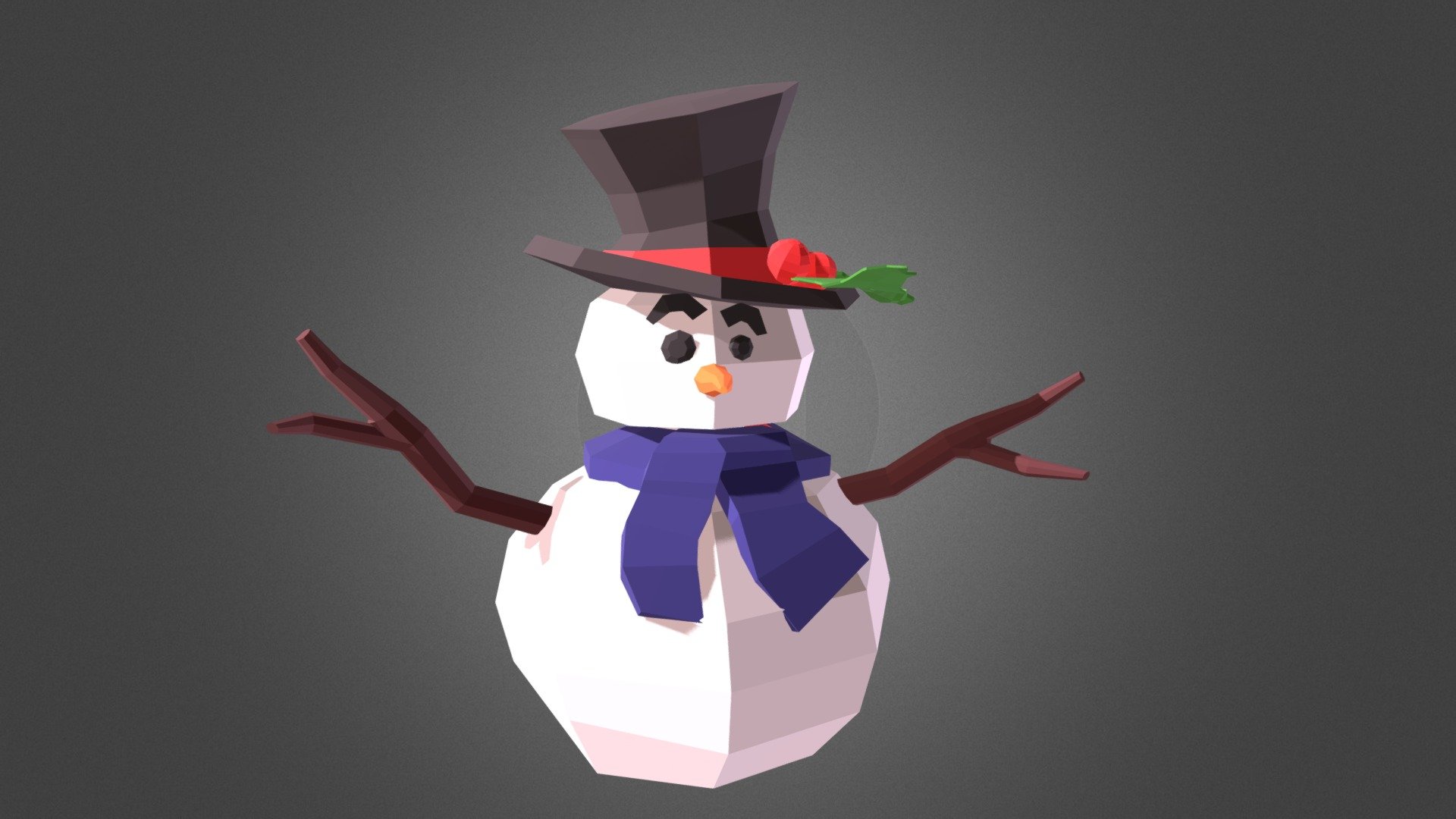 Snow Man - 3D model by Sofia Tadi8 (@karatesof) [8a519f7] - Sketchfab