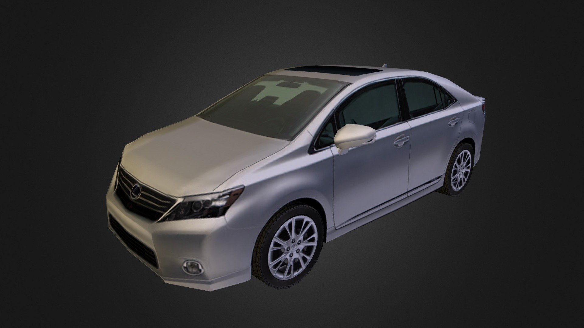 lexus car - 3D model by stockcg [8a53643] - Sketchfab