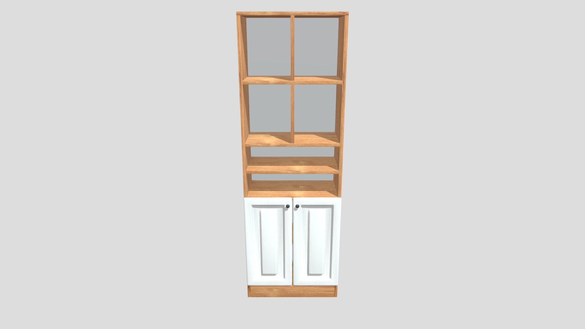 Bookcase - 3D model by Berkay ERGÜL (@11metallica11) [8a53e75] - Sketchfab