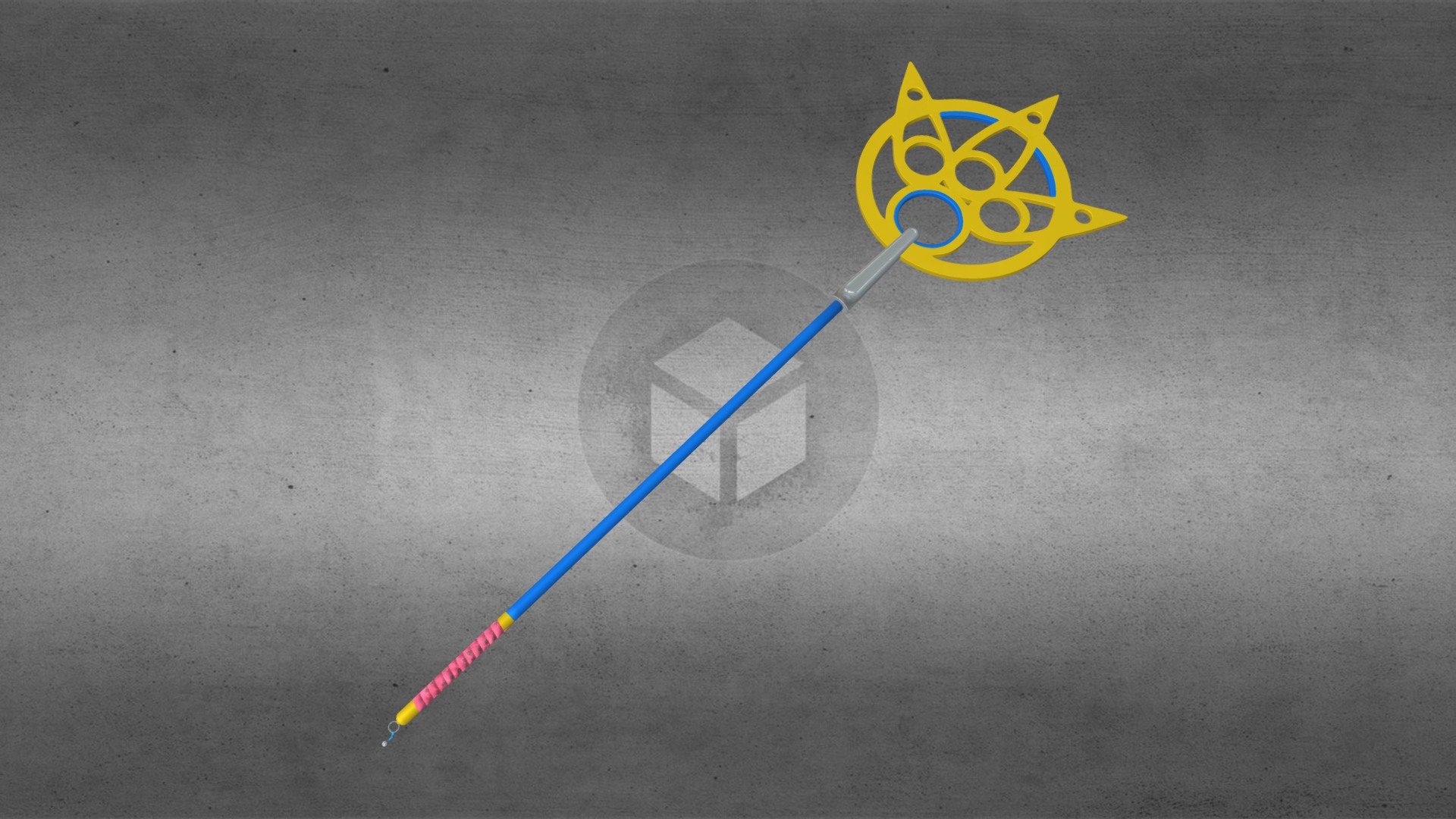 Summoner Staff - Download Free 3D model by J.R.Ramos (@JRAR2018 ...