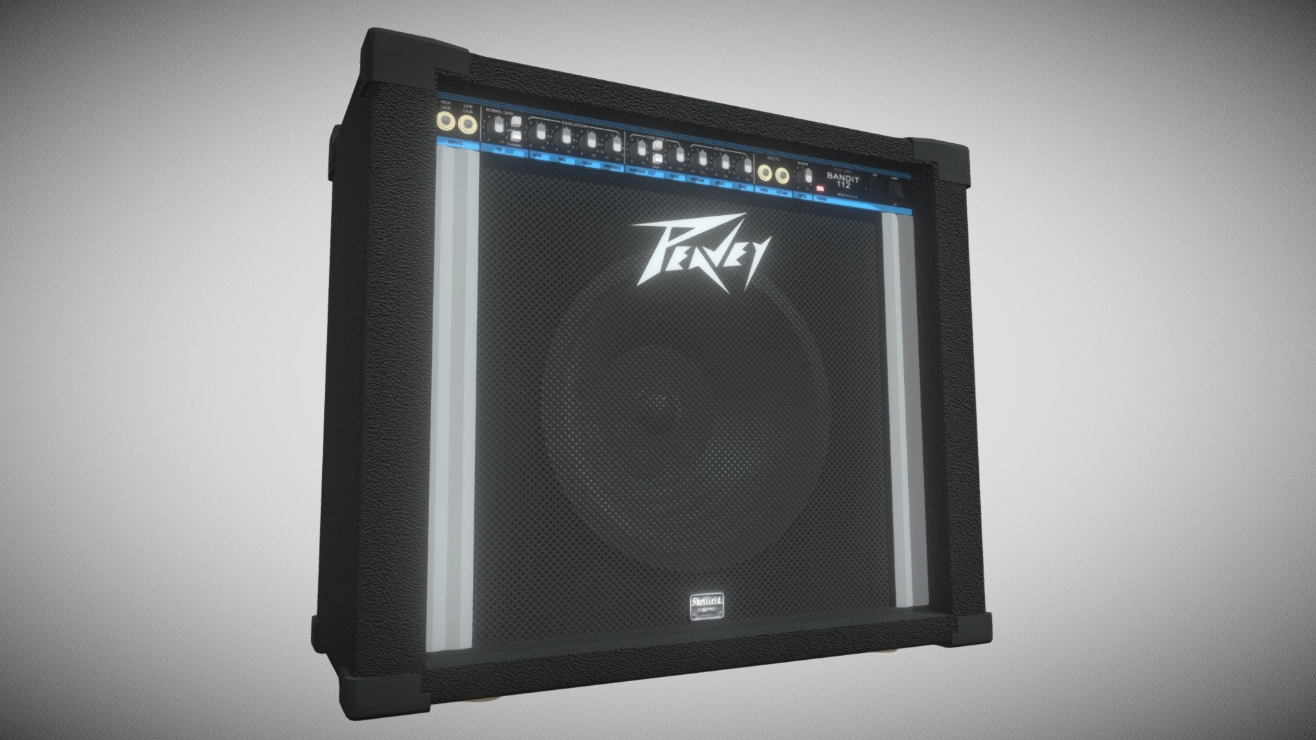 Amplifier - 3D model by MattMax0206 [8a57d03] - Sketchfab