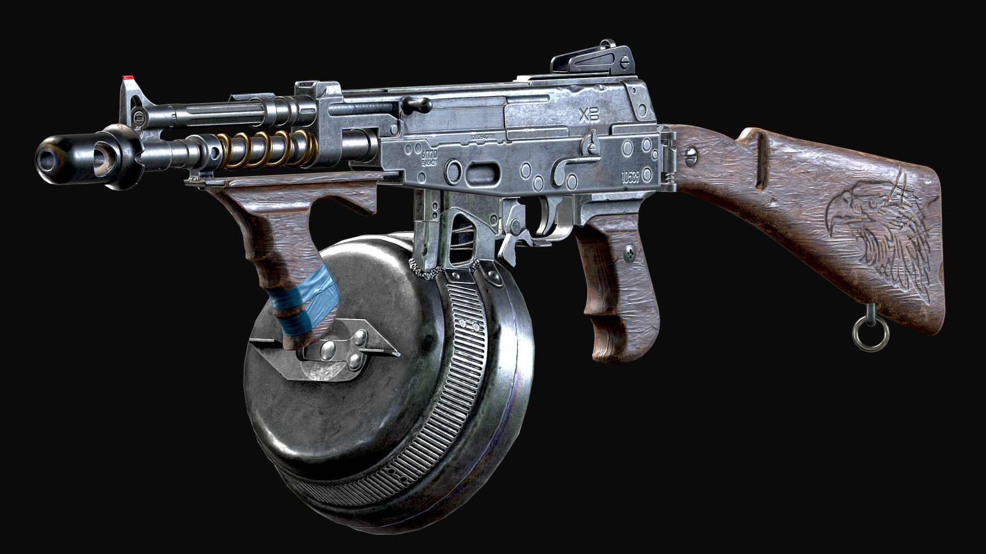 Sammy from the game Metro Exodus (Fan Art) - Download Free 3D model by ...
