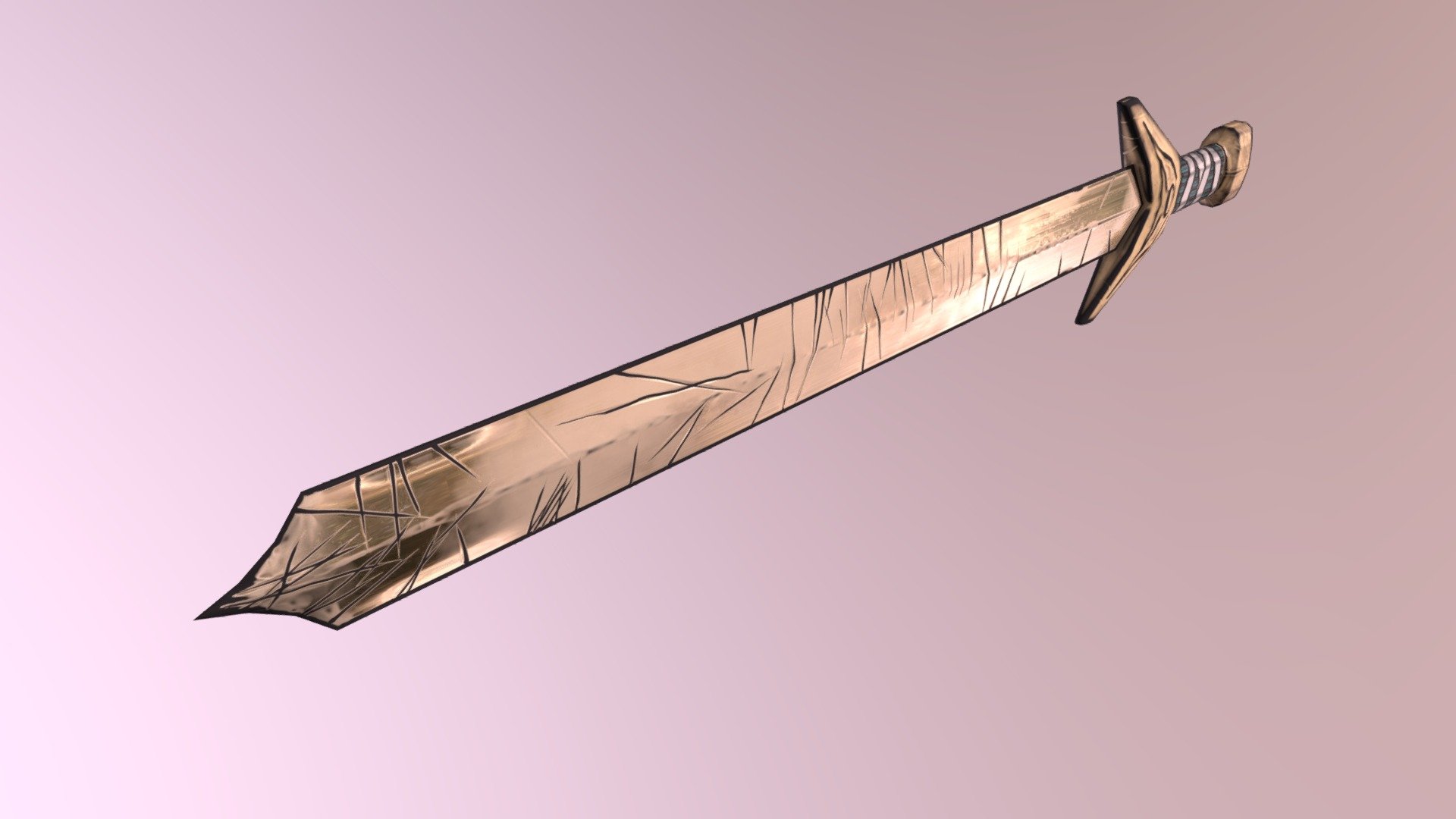 Breaker Sword - Download Free 3D model by Heber Soto (@hebsoto ...