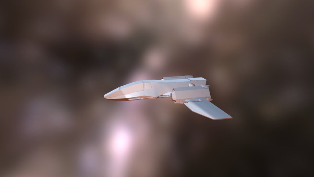 Stealth Ship Concept High - 3D model by jmguillemette [8a59b80] - Sketchfab