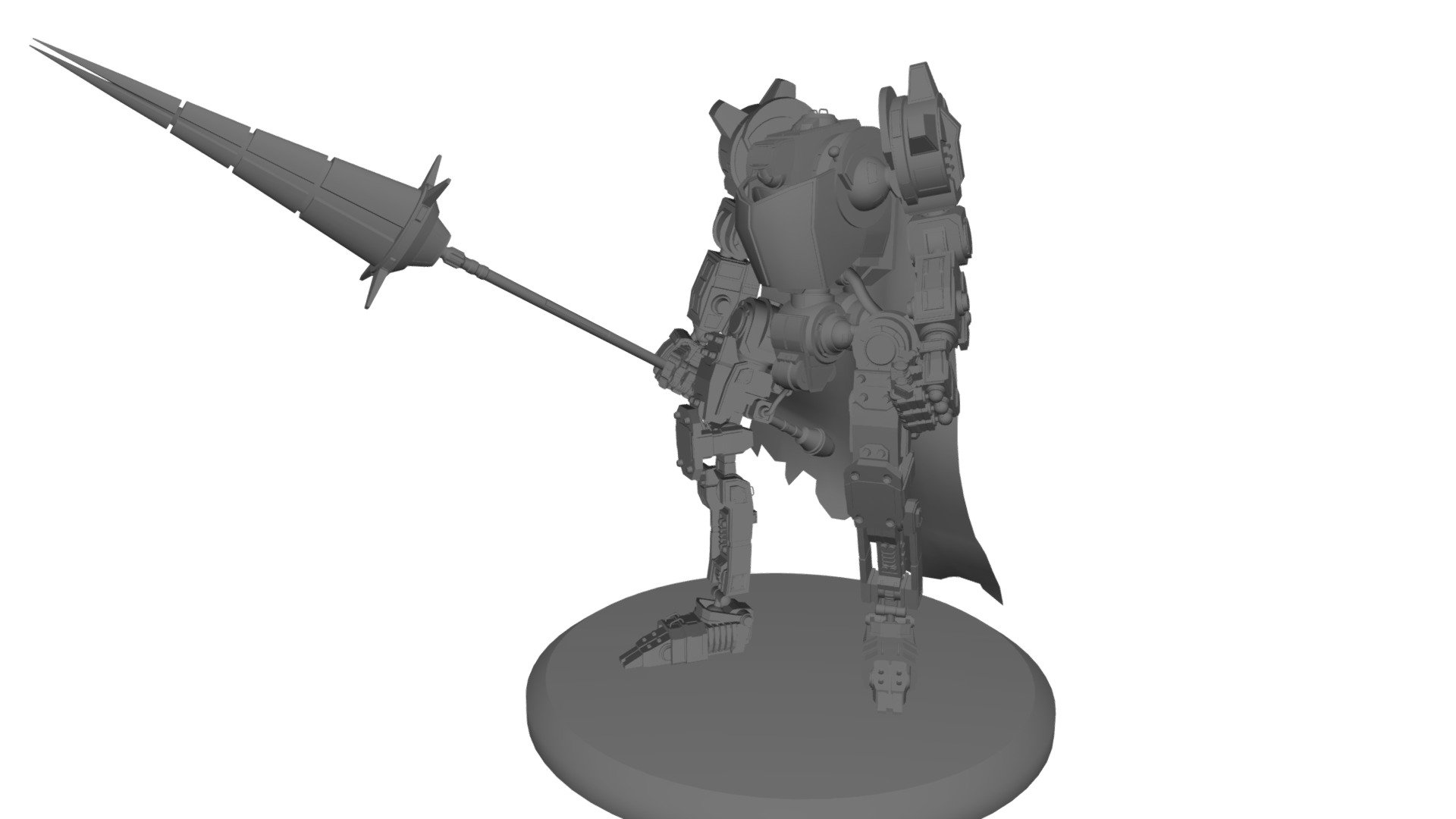 Mecha Figure - Download Free 3D model by Kussa [8a5ad8c] - Sketchfab