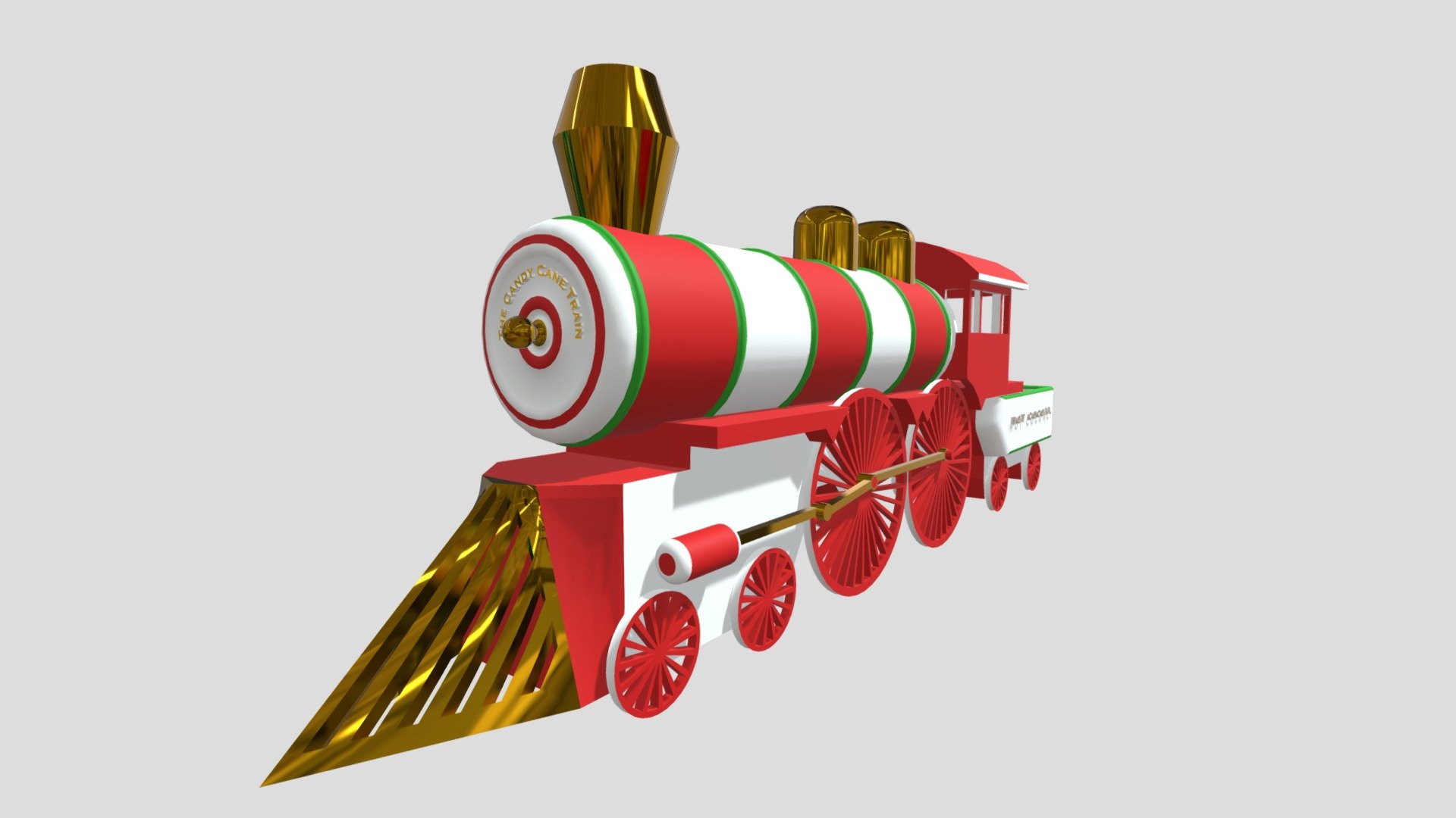 Locomotive - Download Free 3D model by theflugbuggler [8a5c78f] - Sketchfab