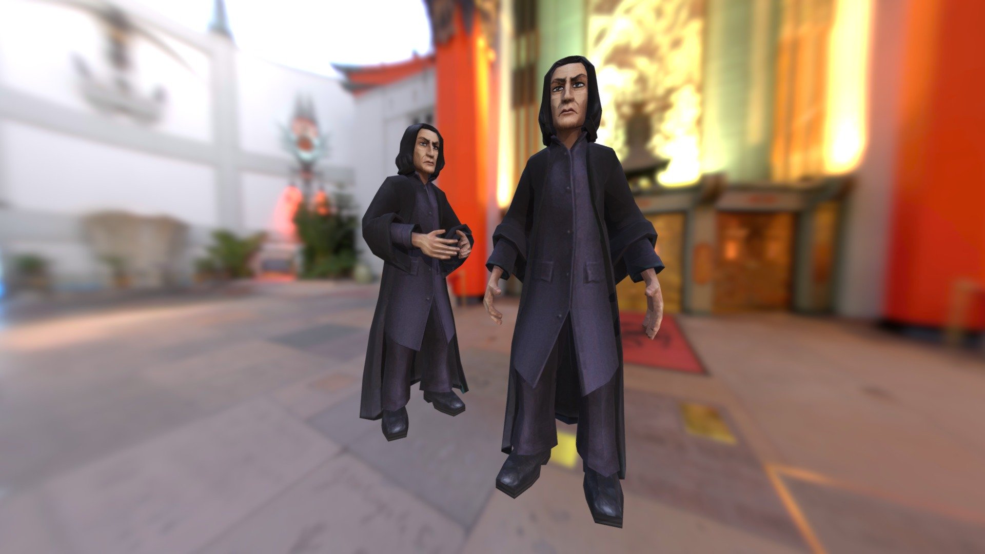 Severus Snape - Hogwarts - 3D model by maxzol [8a5d291] - Sketchfab