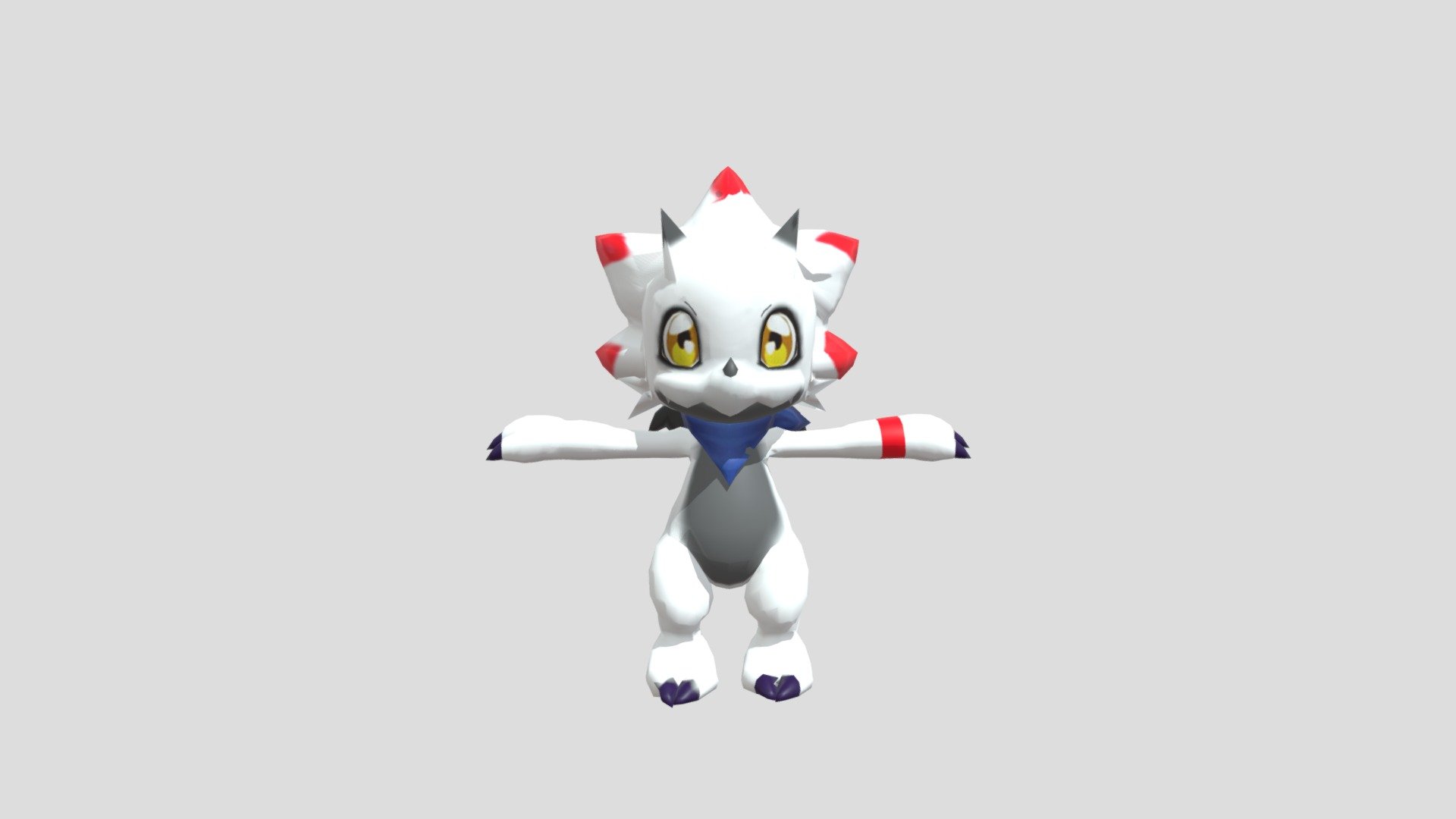 Gammamon (digimon) - Download Free 3D model by TV Animations Cyprus ...