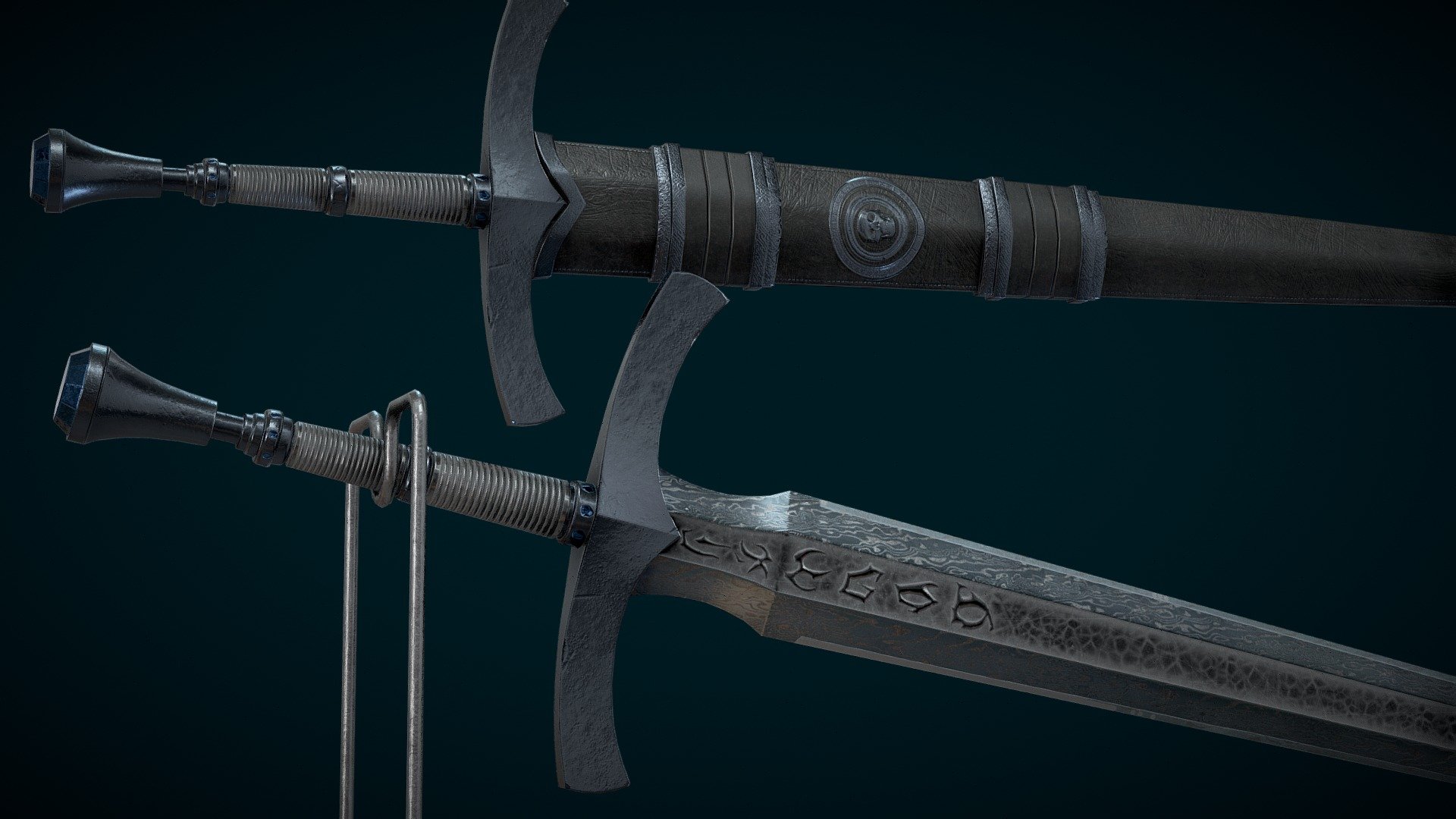 Fantasy Sword - 3D model by sergeilihandristov [8a5e4dc] - Sketchfab