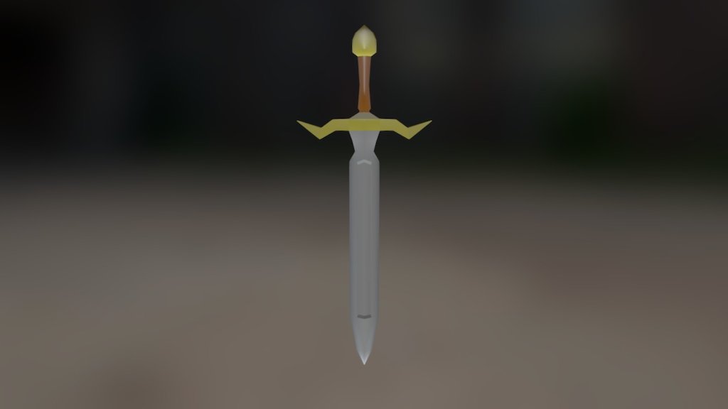 Sword Low Poly - Download Free 3D model by emillto [8a5f654] - Sketchfab