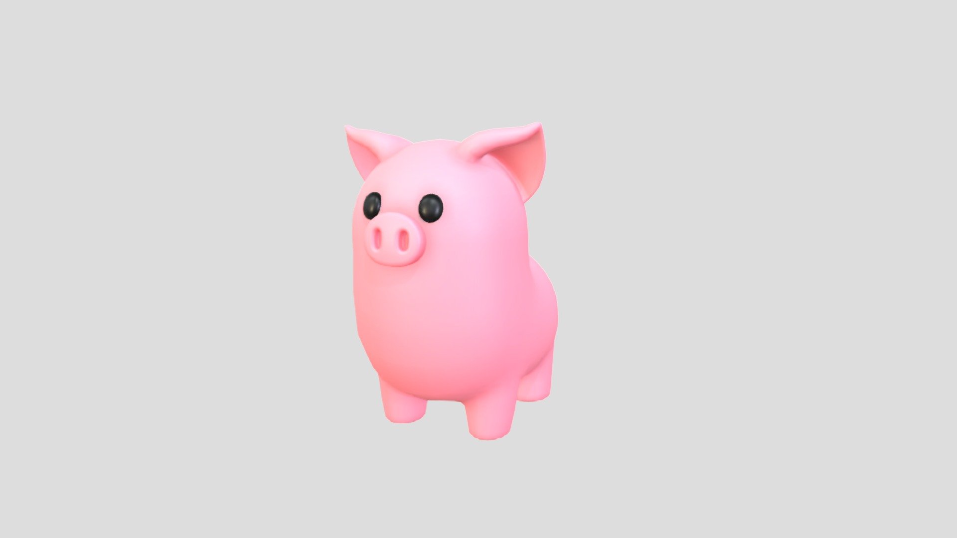Pig Character - Buy Royalty Free 3D model by Suphanee [8a6383a ...
