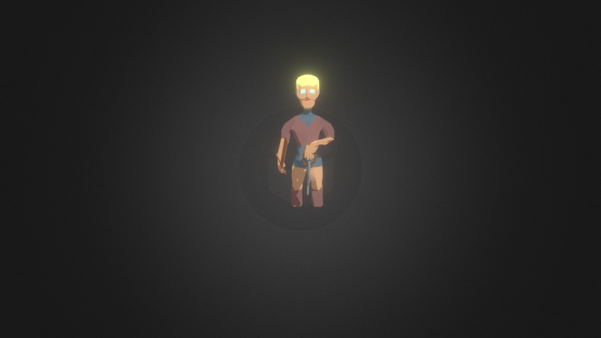 Child Lowpoly - Billy - 3D model by Lancaster Modelagem 3D ...