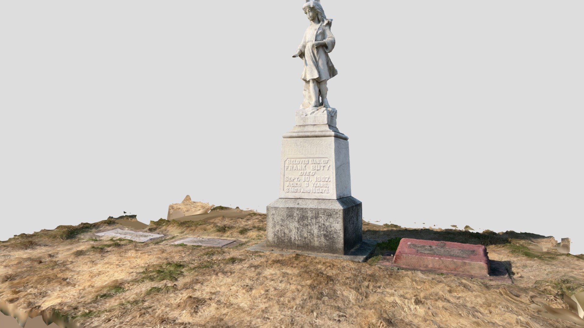 Angle tombstone - 3D model by Reo Creative Scanning ...