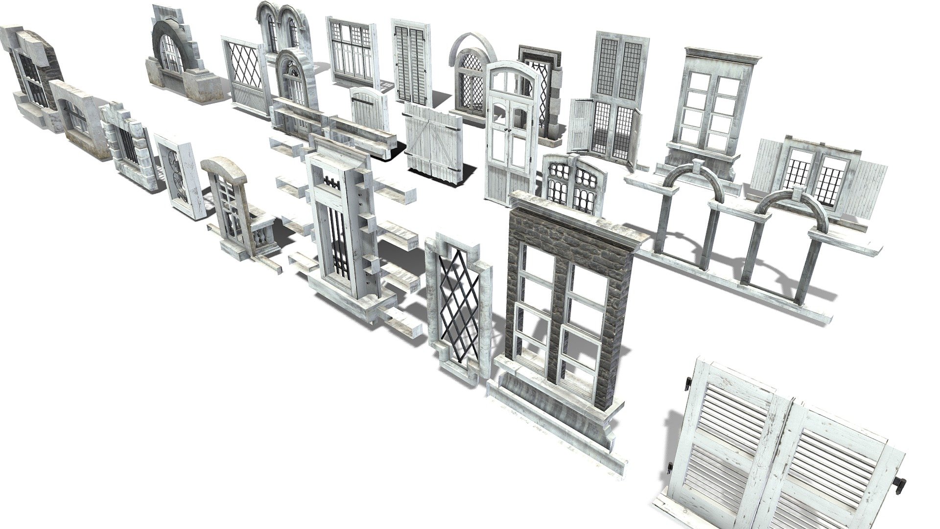 Windows / Window Collection - Buy Royalty Free 3D model by Studio Lab ...