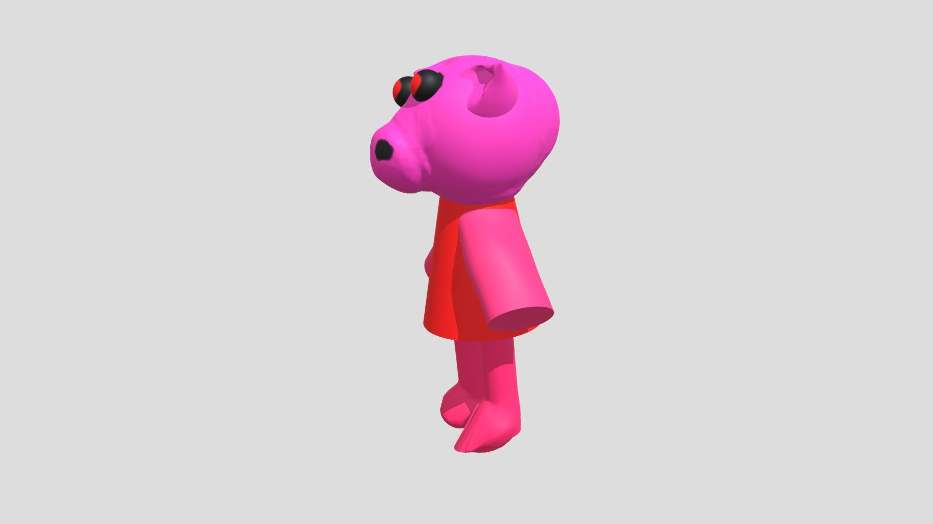 Piggy - 3D model by Dream fox (@heiefgjjd42) [8a657f5] - Sketchfab