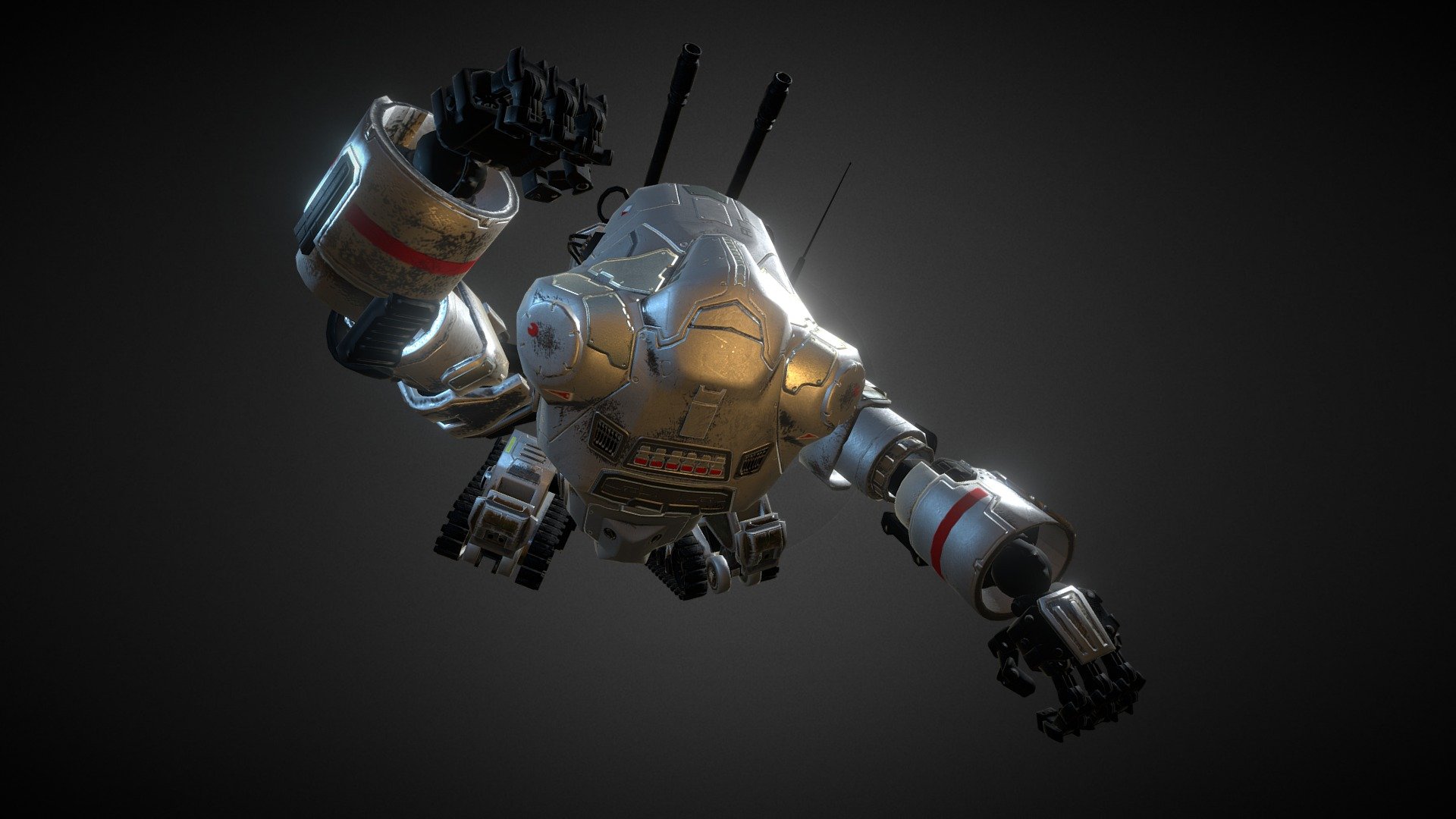 Titanfall Goliath - Buy Royalty Free 3D model by robcantuart [8a664ad ...