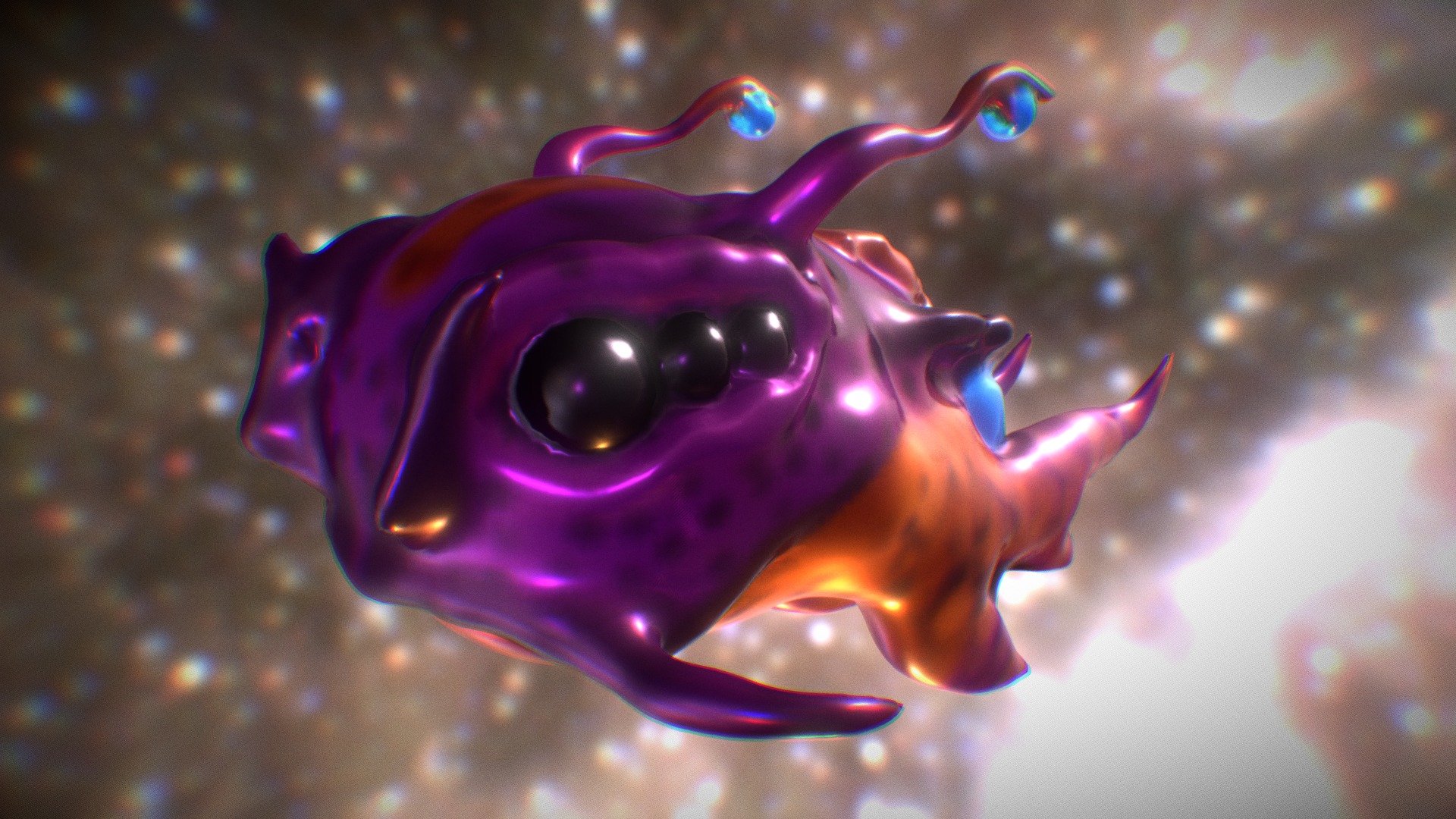 Alien Fish - 3D model by Aaron XR Dev (@AaronXRdev) [8a668e6] - Sketchfab