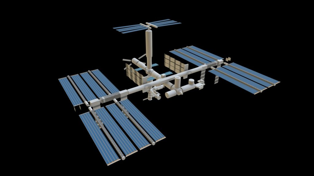 Station ISS - 3D model by DragONSlide [8a6881c] - Sketchfab